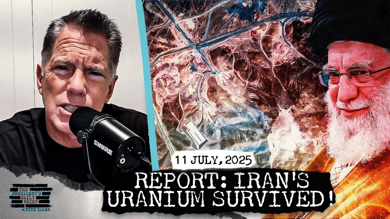 Report: Iran's Uranium Stockpiles Survived US Strikes & Iranians Raise ...