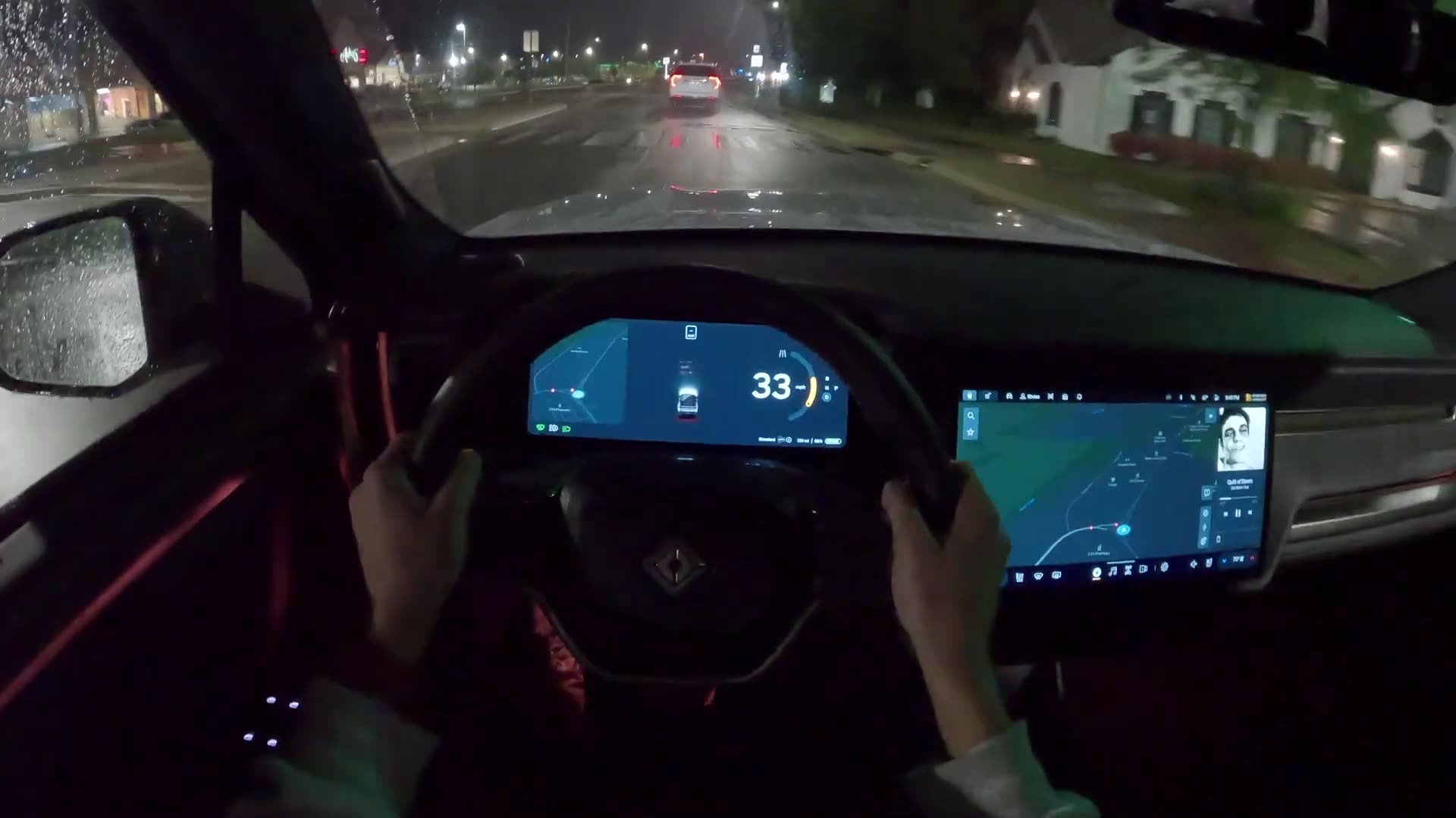 2025 Rivian R1S Adventure Performance Dual Motor - POV Rainy Night ...