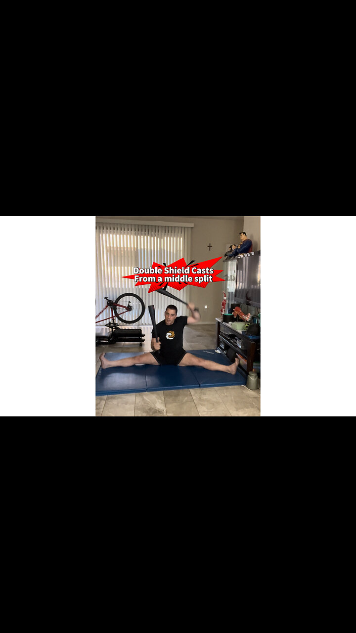 Double Shield Cast from Middle Split