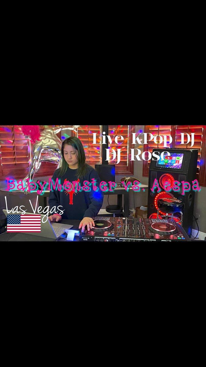 DJ ROSE LIVE WITH K-POP MUSIC! Featuring Aespa and Baby Monster Only!