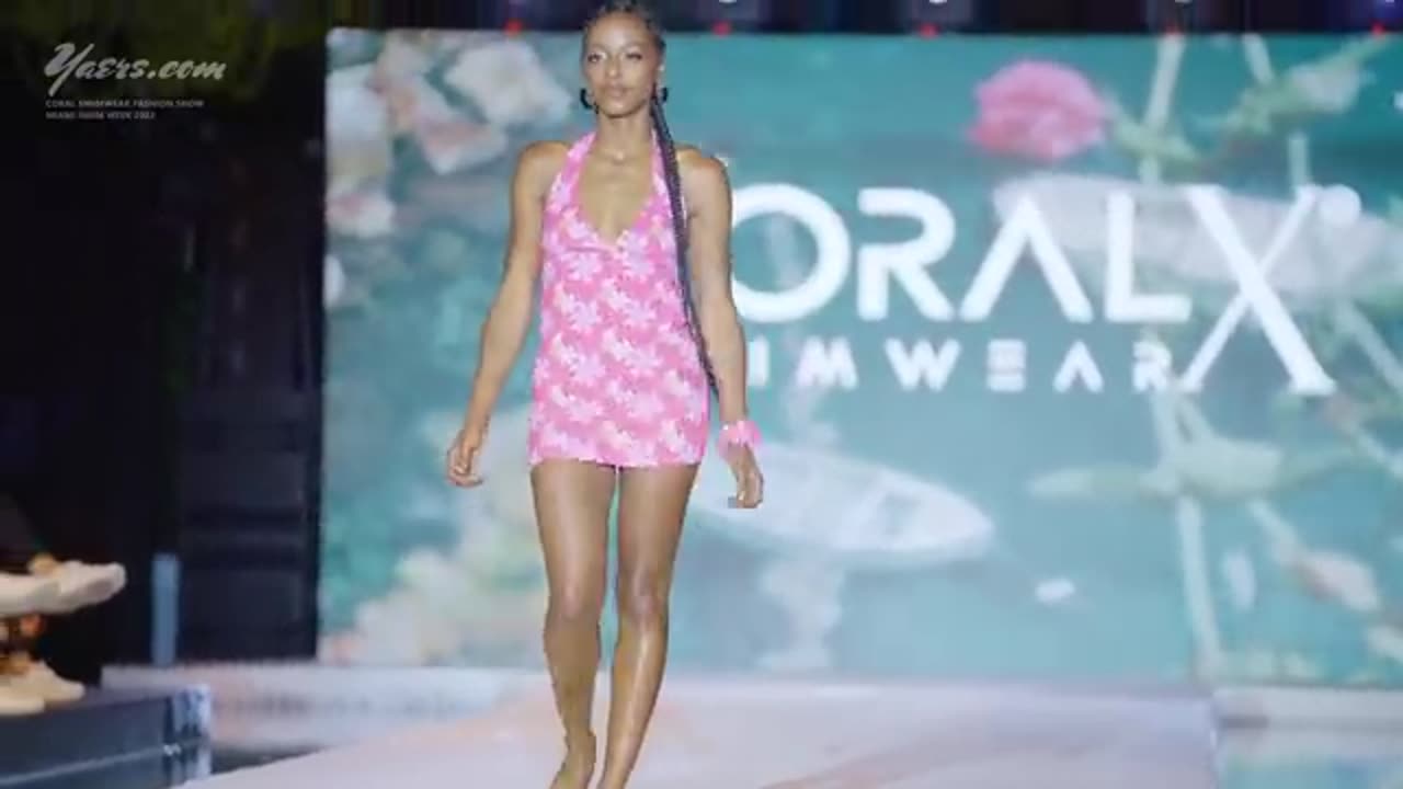 Coral Swimwear Fashion Show - Miami Swim Week 2022 - DCSW - 4K