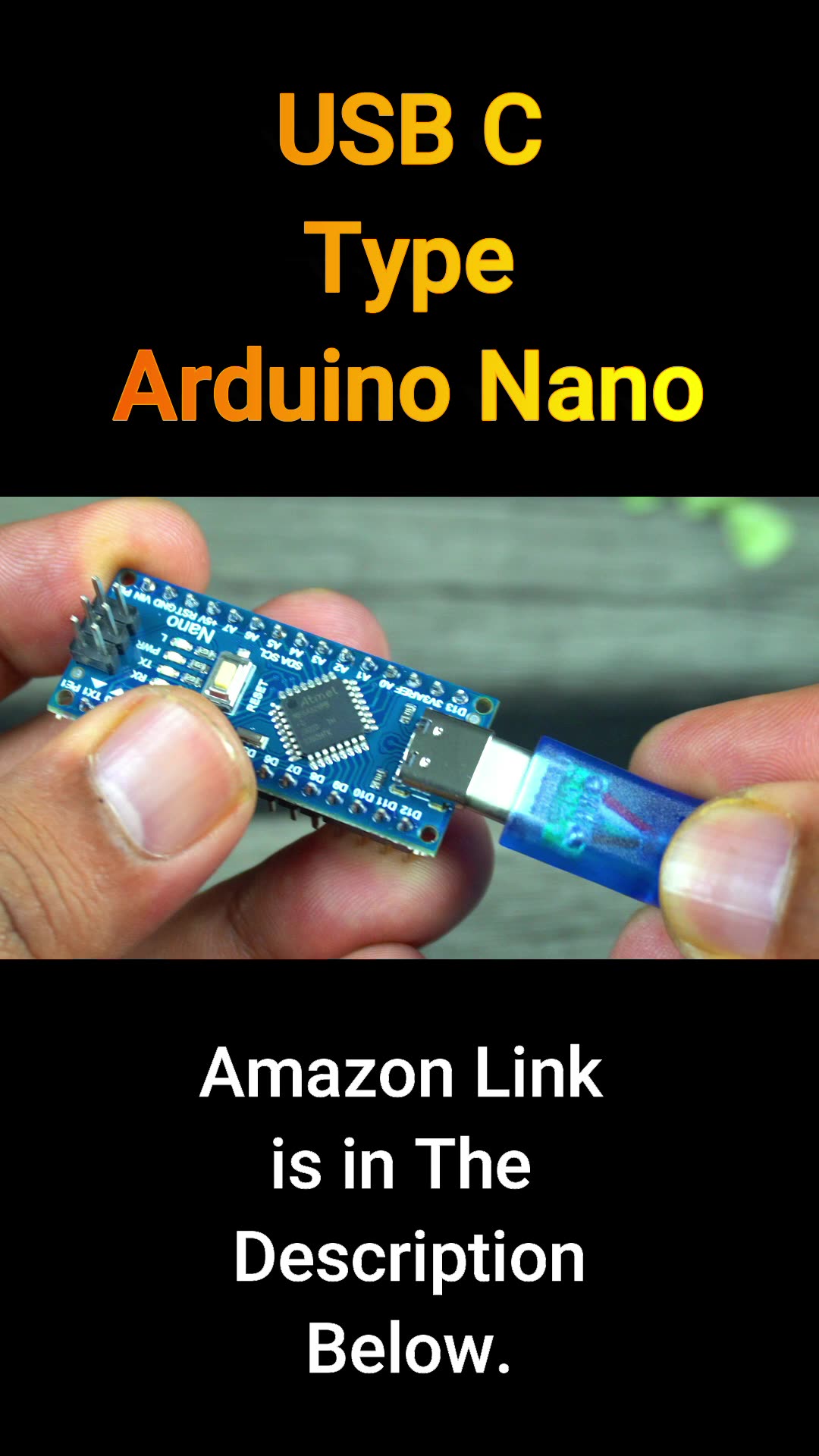 USB-C Type Arduino Nano