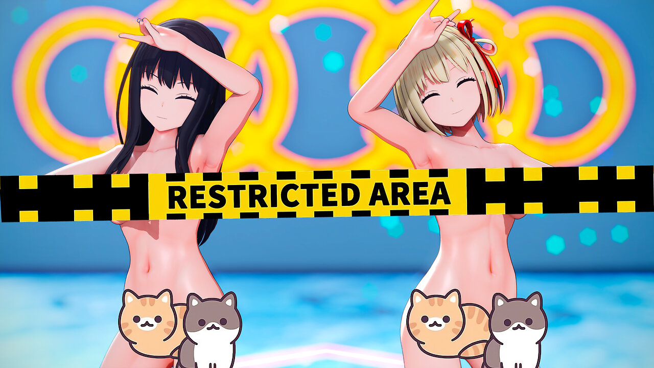 【MMD リコリスリコイル 4K/60fps】《Chisato Nishikigi (錦木 千束) Takina Inoue (井ノ上 たきな)》~《HIMEHINA『キスキツネ』 kiss ...