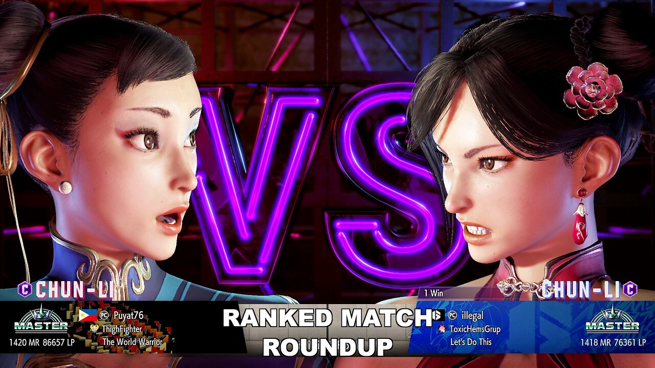 Kuya Kalbo SF6 Ranked Match Roundup. Chun Li Master Rank [Hori Fight Stick]