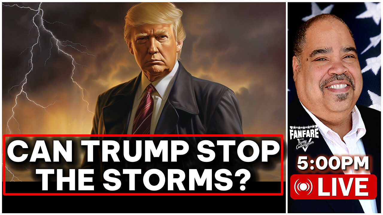 CAN PRESIDENT TRUMP STOP THE STORMS? ON AIR FORCE ONE | SNAP BENEFITS ...