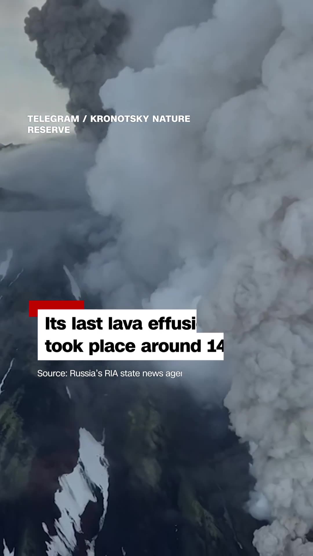 Russian volcano erupts for first time in 600 years - CNN
