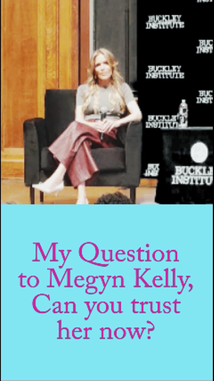 My Question to Megyn Kelly, Can you trust her now? 4/16/25