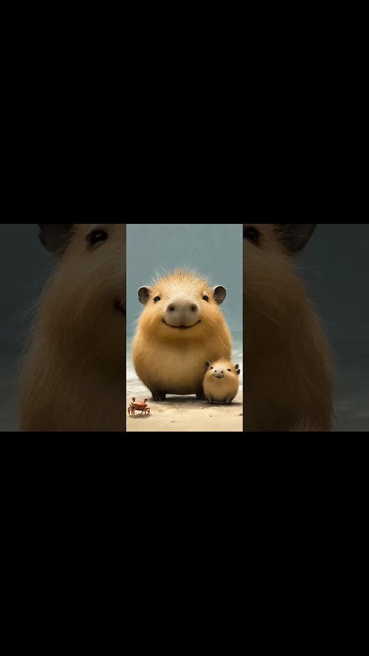 Cute capybaras 🥹 ️