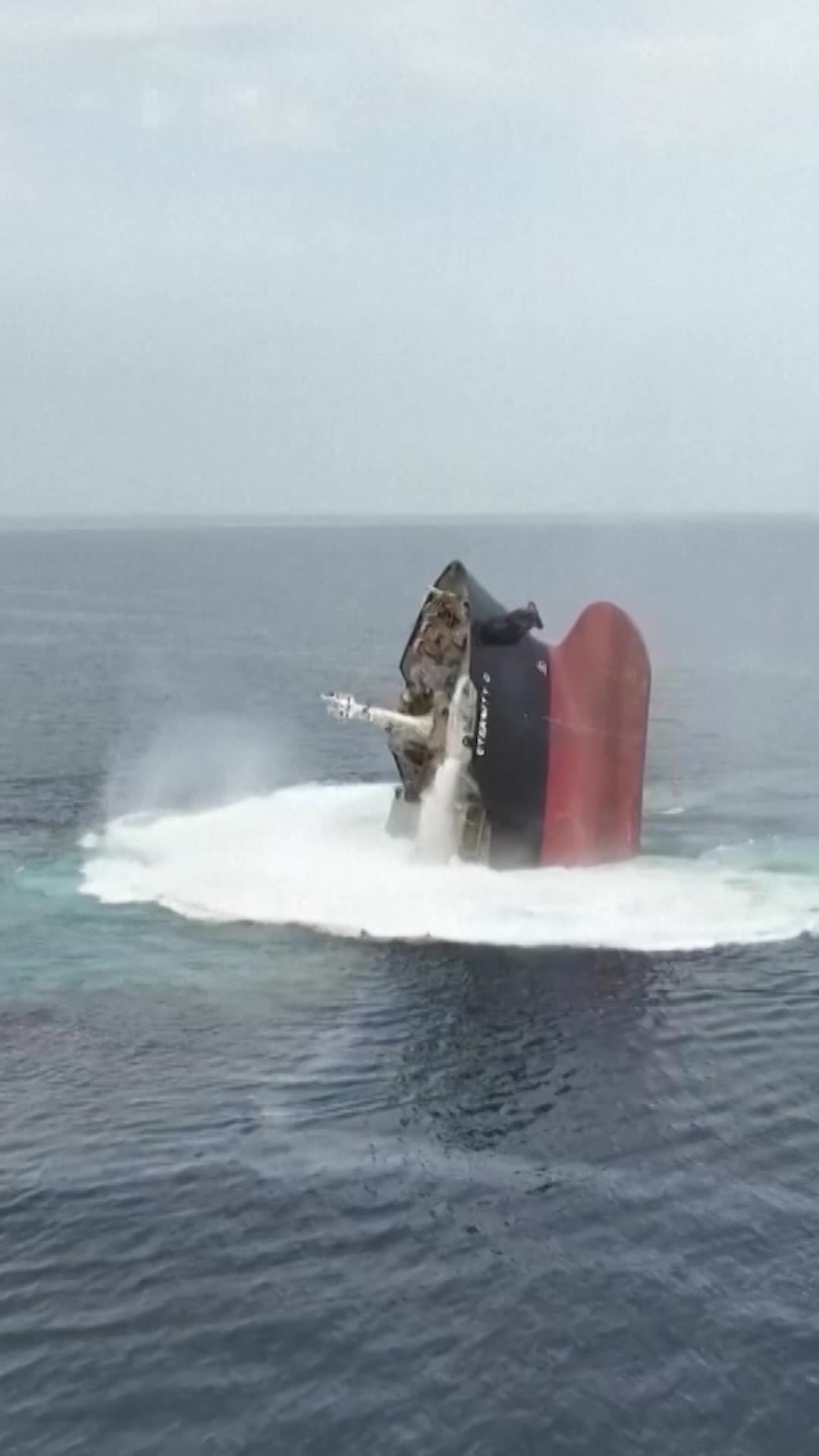 BREAKING: Houthi Footage Shows Eternity C Sinking in Red Sea - Second ...