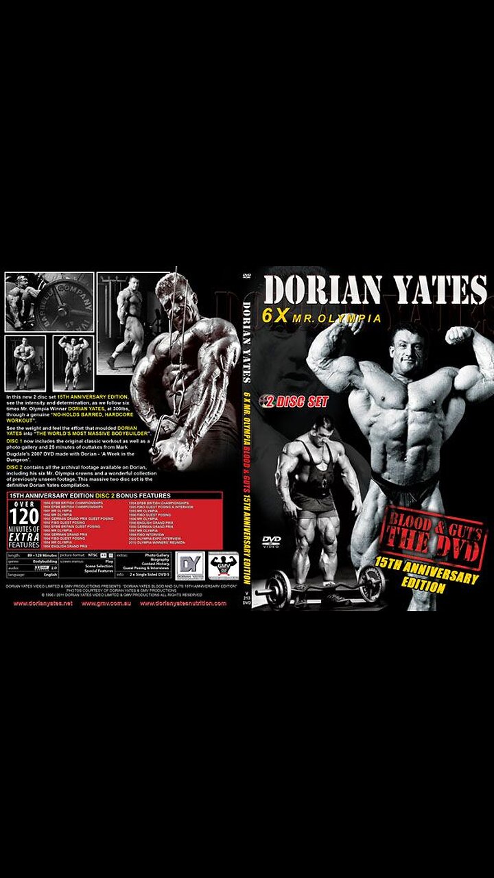Dorian The Shadow Yates Motivation Blood and Guts Bodybuilding ...