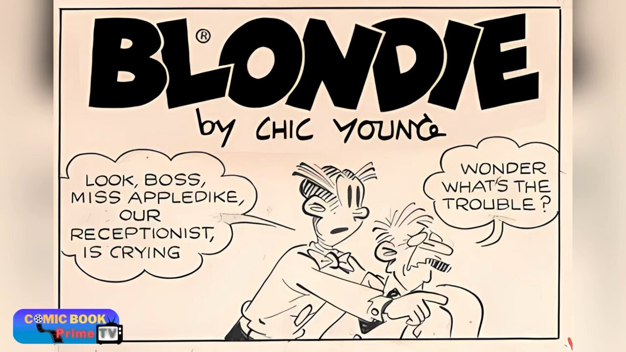 The best makeover, Blondie by Chic Young classic comic book strip ...