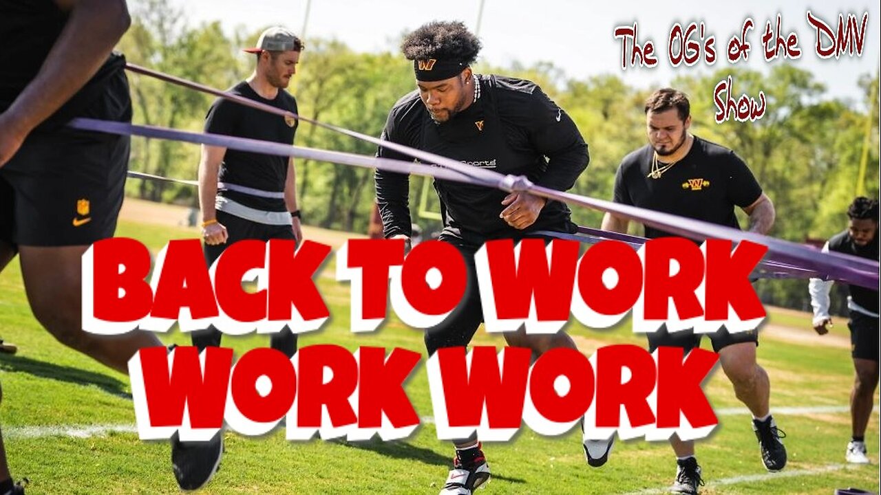 Washington Commanders draft is over, time to get to work