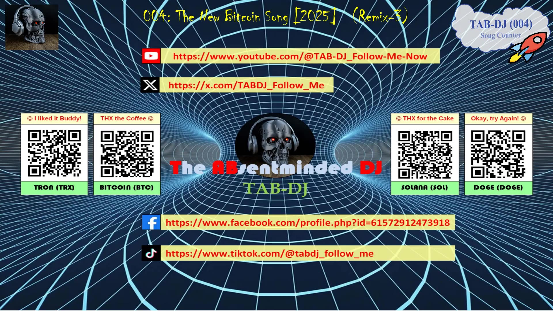 💲🤑💰TAB-DJ-004: The New Bitcoin Song 2025 (Remix-3) HITS 2026 MIX 2027 SPRING SUMMER💲🤑💰