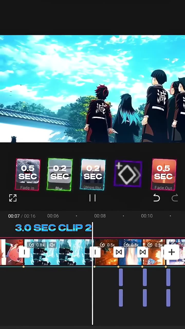 Best anime clips