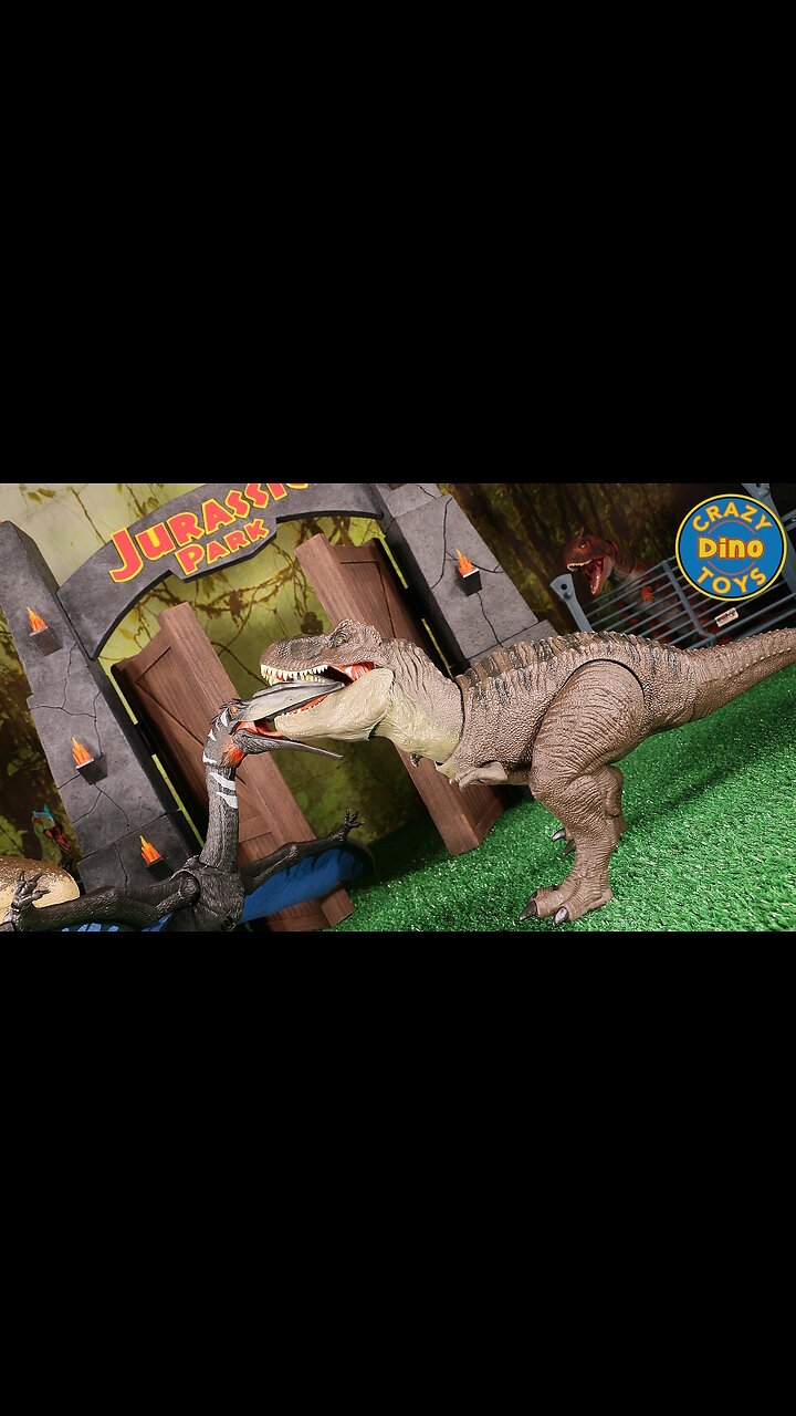 Jurassic World Rebirth Lab Lockdown Tyrannosaurus Rex Unboxed DREX 2025 ...