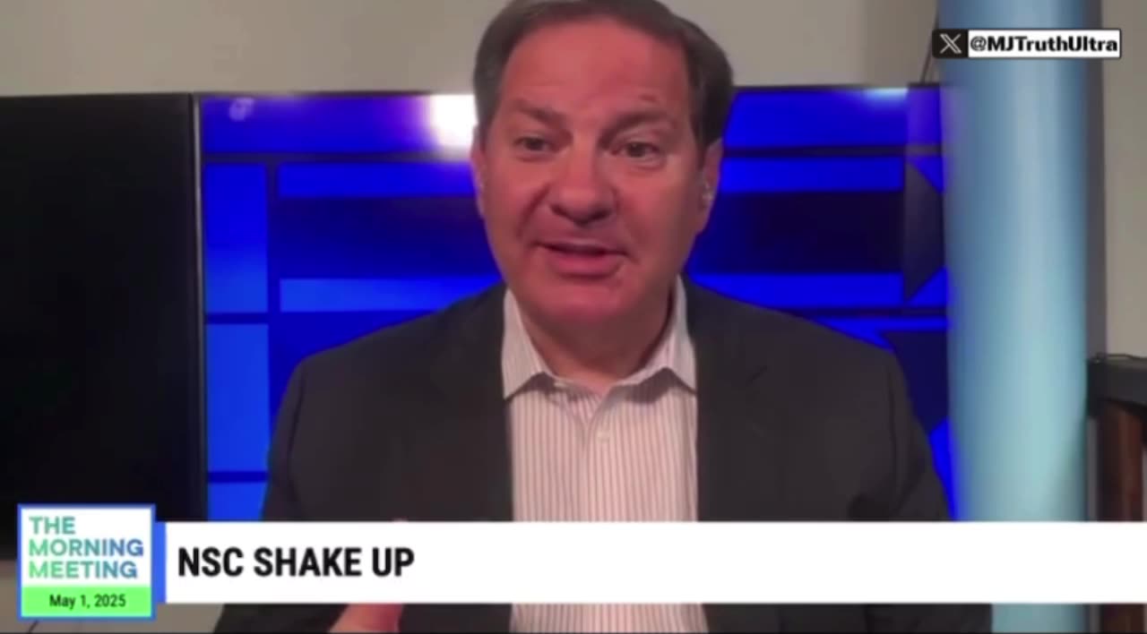 NatSec Advisor Mike Waltz and his Chinese deputy NSC Advisor Alex Wong ...