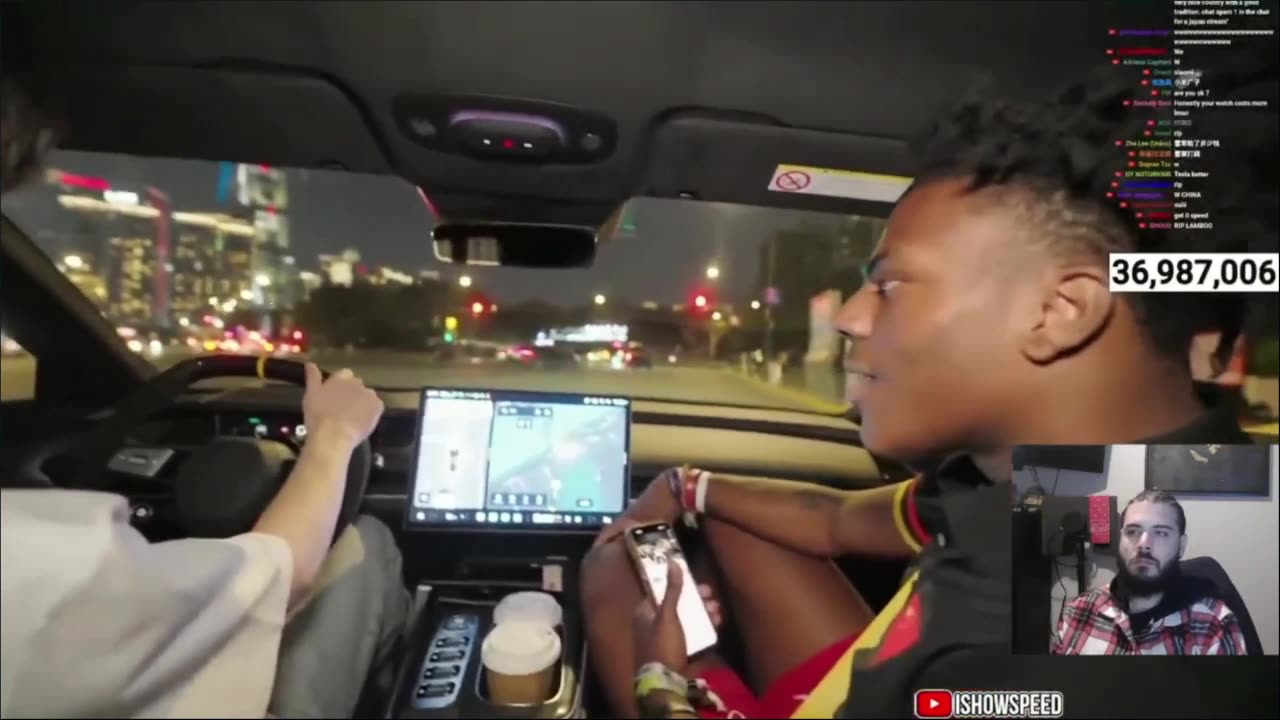 iShowSpeed’s Insane Ride in the Fastest Car in China XIAOMI SU7 Ultra 🏎 ...