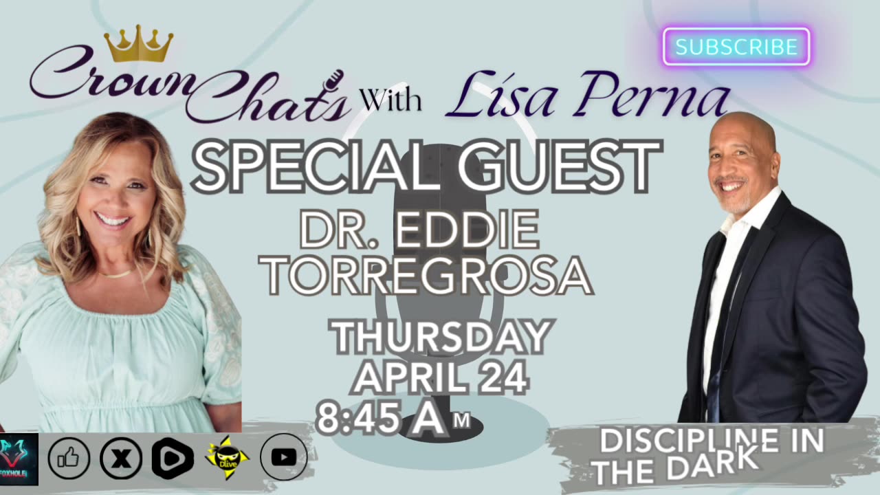 Crown Chats-Discipline In The Dark with Dr. Eddie Torregrosa