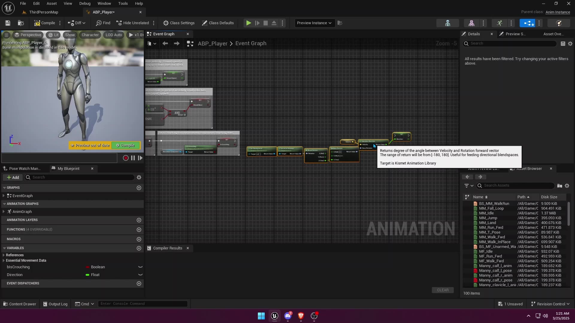 Unreal Engine 5 : Crouching