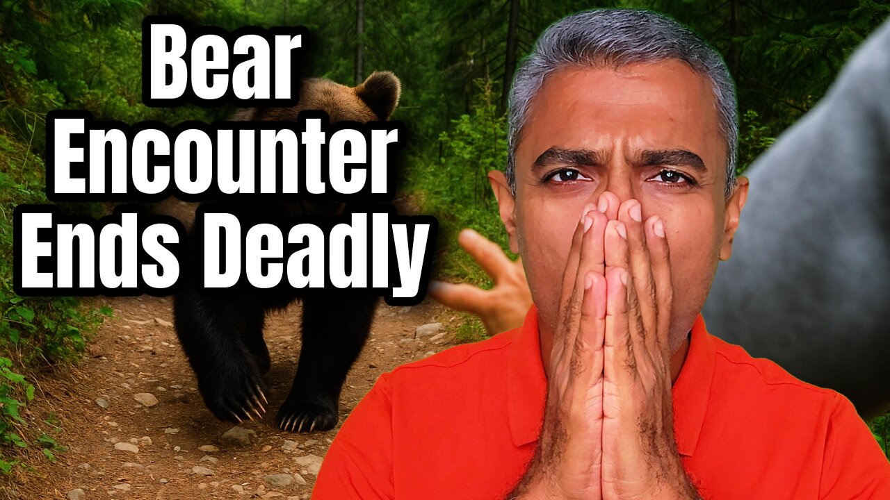 Chilling video shows hiker’s last moments as bear charges before fatal fall into Greek ravine