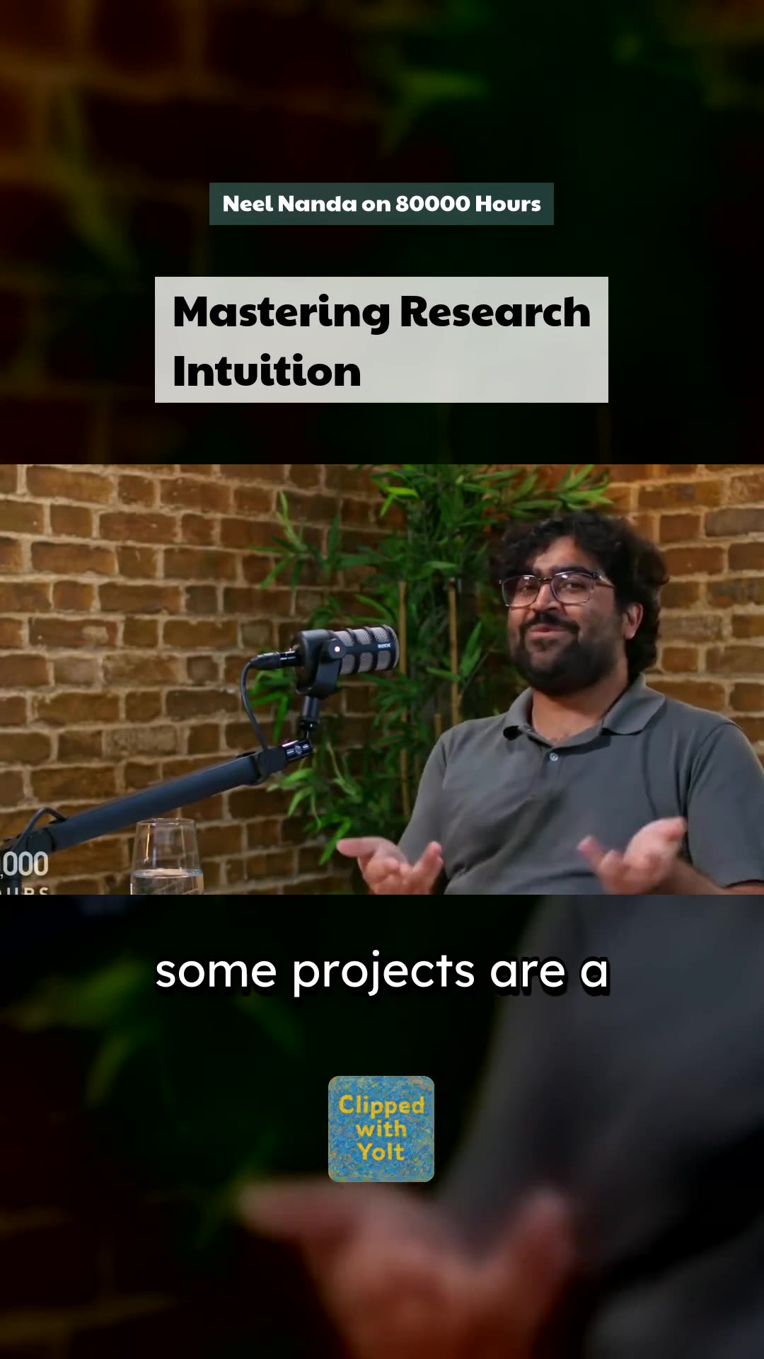 The Art of Choosing Wisely - Neel Nanda on 80000 Hours #experimentdesign