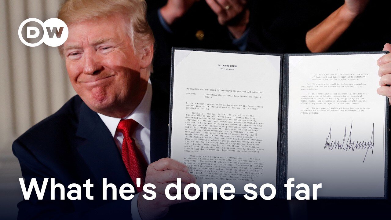 What Trump has done so far and how it's changing life in the US | DW News