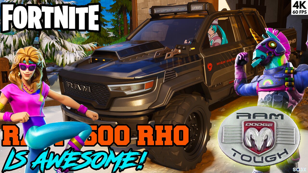 FORTNITE - The RAM 1500 RHO 🔥 Buy and Review 🐏 RAM TOUGH! 💪