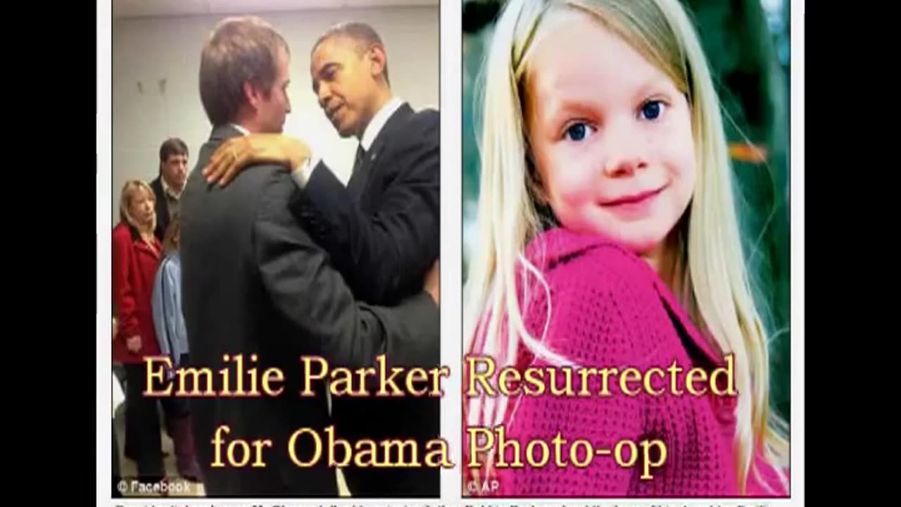 SANDY HOOK ANOMALIES. Emilie Parker Found Alive in Obama Photo Op_