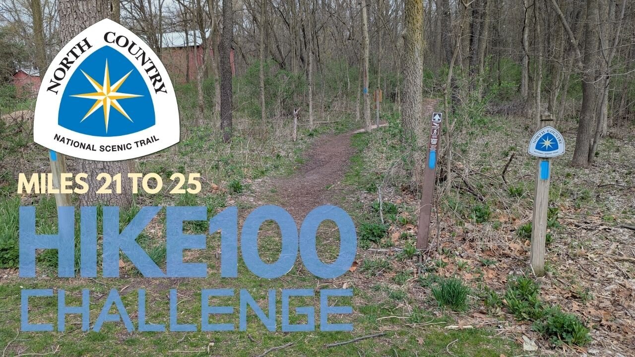 100 MILES on the NCT, Part 5, Miles 21 - 25 | Full Hike POV | Hiking ...
