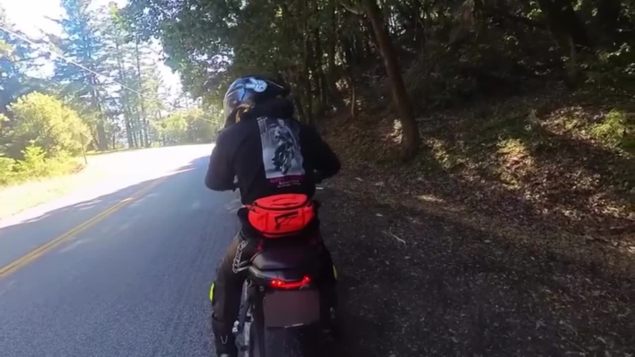 Riding Motorcycle With Worn Out Tires