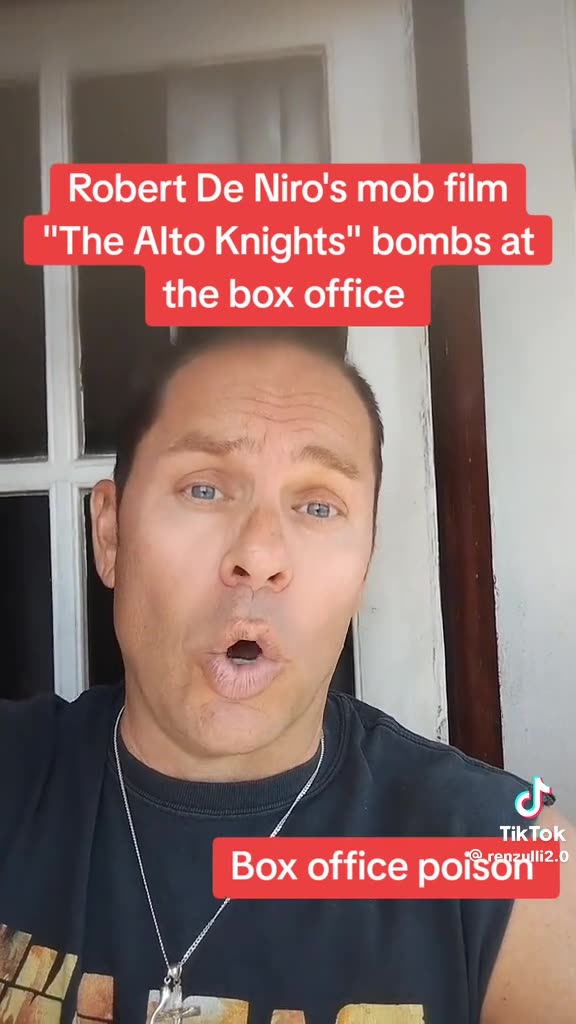 Robert De Niro's Mob Film "The Alto Knights" Bomb’s At The Box Office!! KARMA IS A BIT%H‼️