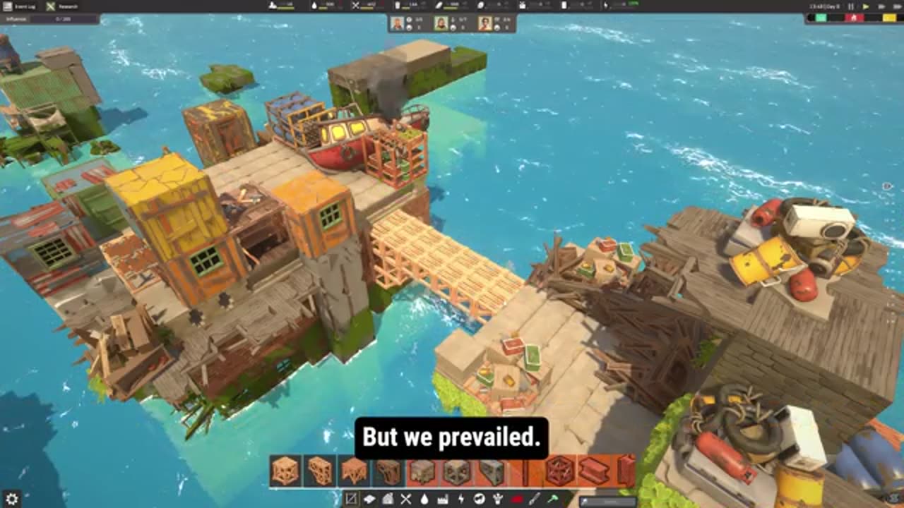 ALL WILL FALL - Gameplay Trailer | Physics-Based Survival City Builder ...