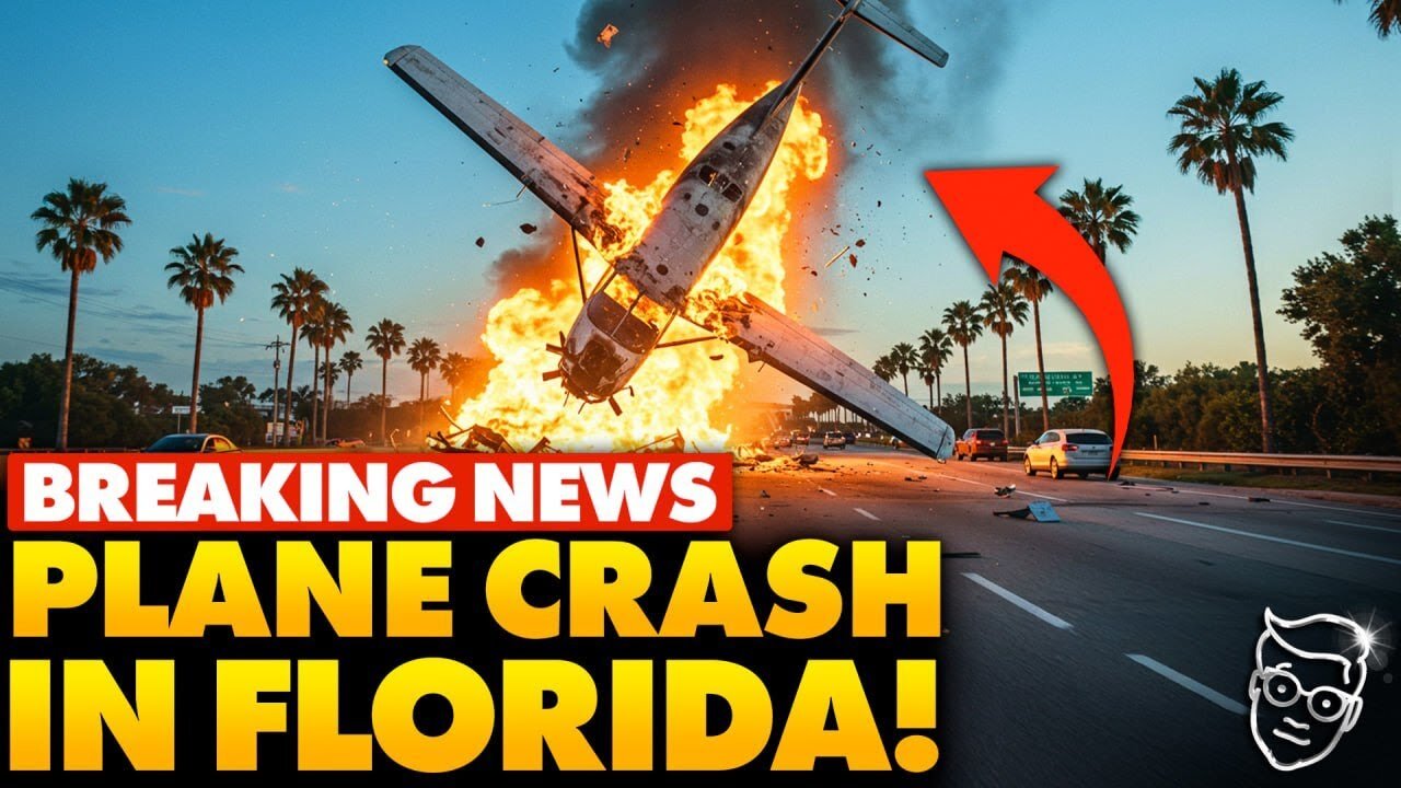 🚨BREAKING: Massive Fireball Explosion as Plane CRASHES in Florida ...