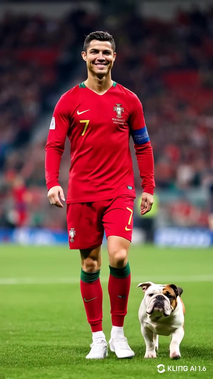 Watch Ronaldo with his Bulldog | Ronaldo | Amazing Facts #ronaldo #bulldog