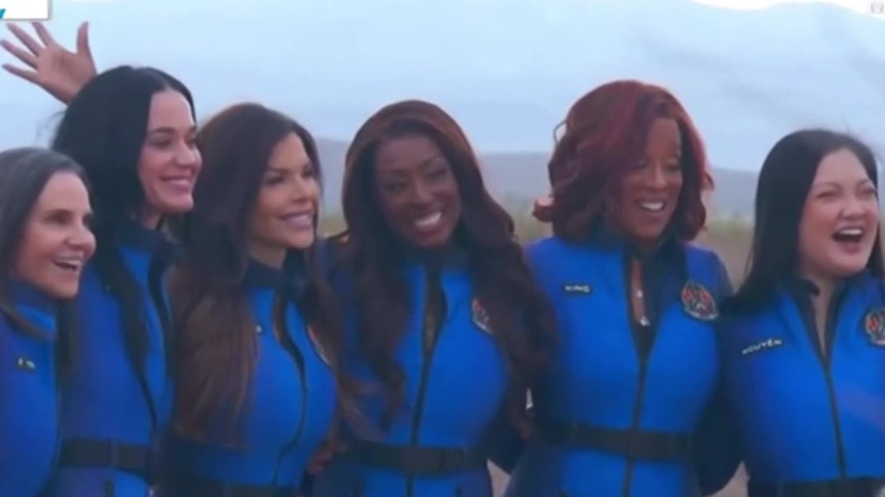 Katy Perry, Lauren Sánchez & Crew Make History In Space | Blue Origin ...