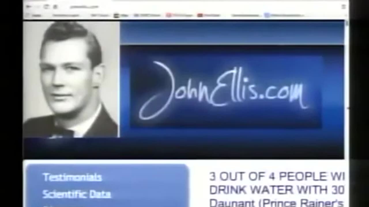 Story of John Ellis Water & the Miracle Healing waters of Tlacote, Mexico