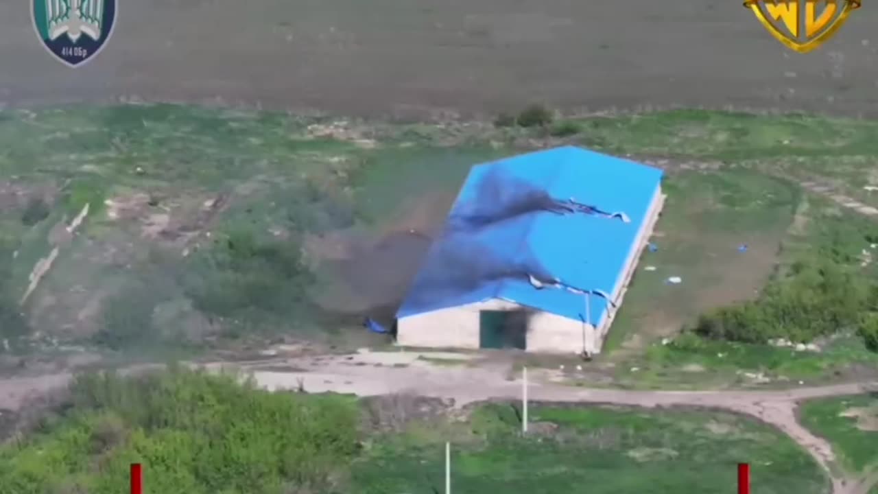 Ukrainian Fiber-Optic Drones Make Their Way Inside Russian Hanger