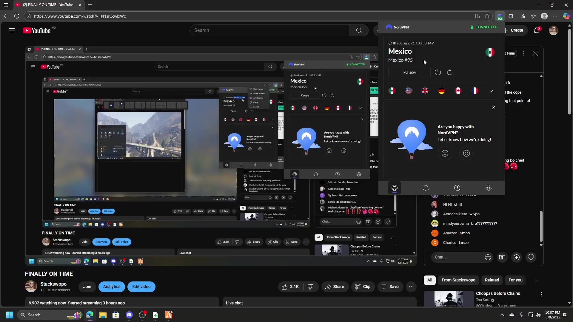 *FINALLY ON TIME* - 8-09-25 - Stackswopo FULL YT Stream