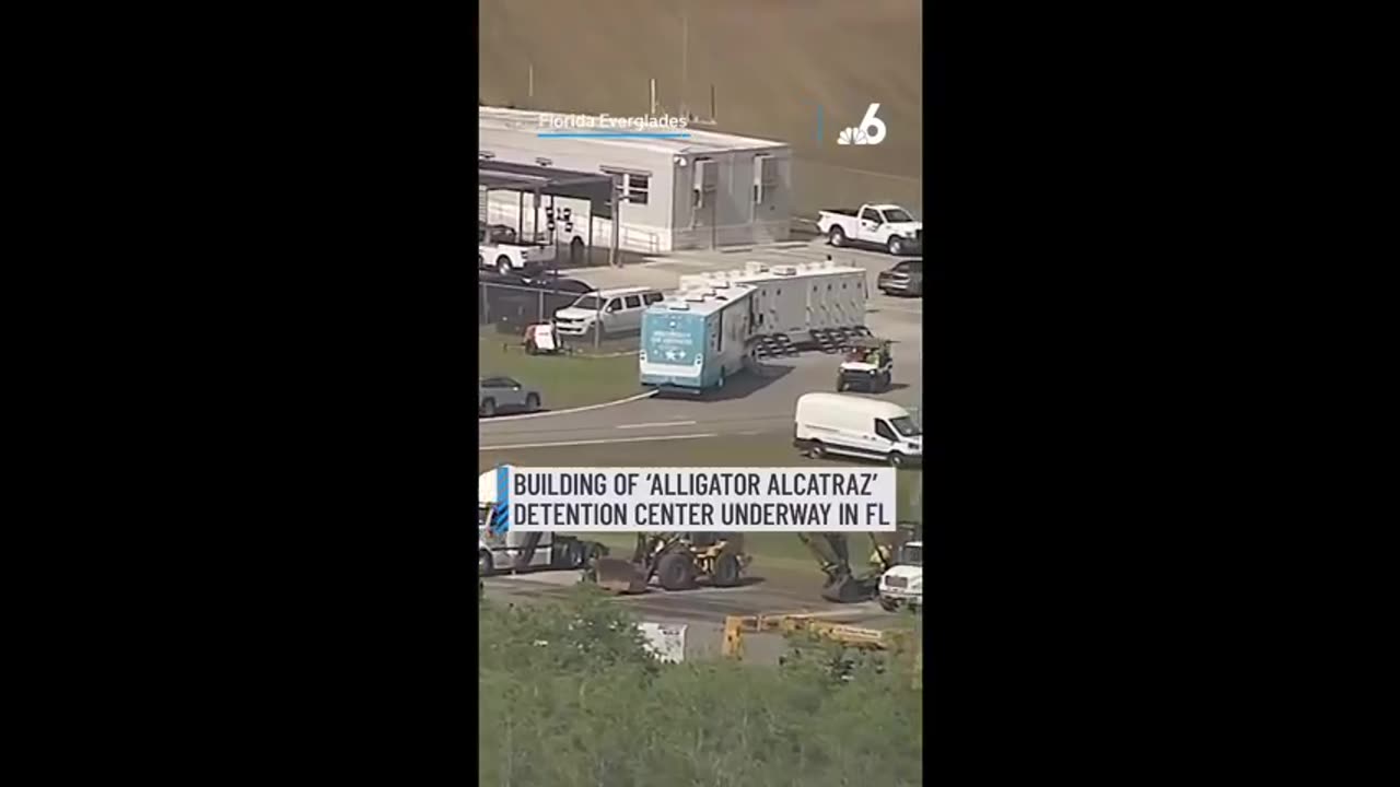 “Alligator Alcatraz” is now in the Process of Being Built ⧸ Florida ...