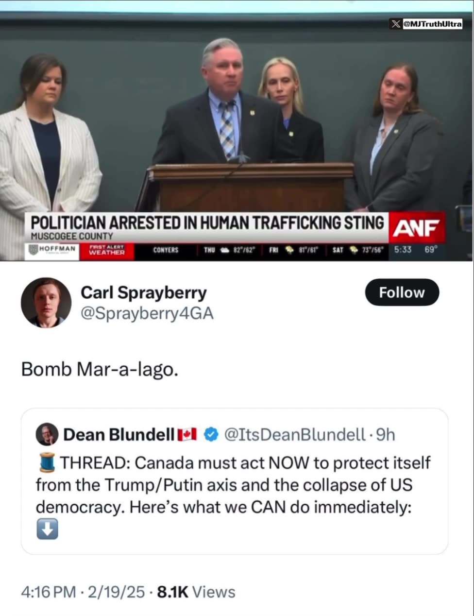 Democrat Candidate Carl Sprayberry ARRESTED in a Child Sex Trafficking Bust