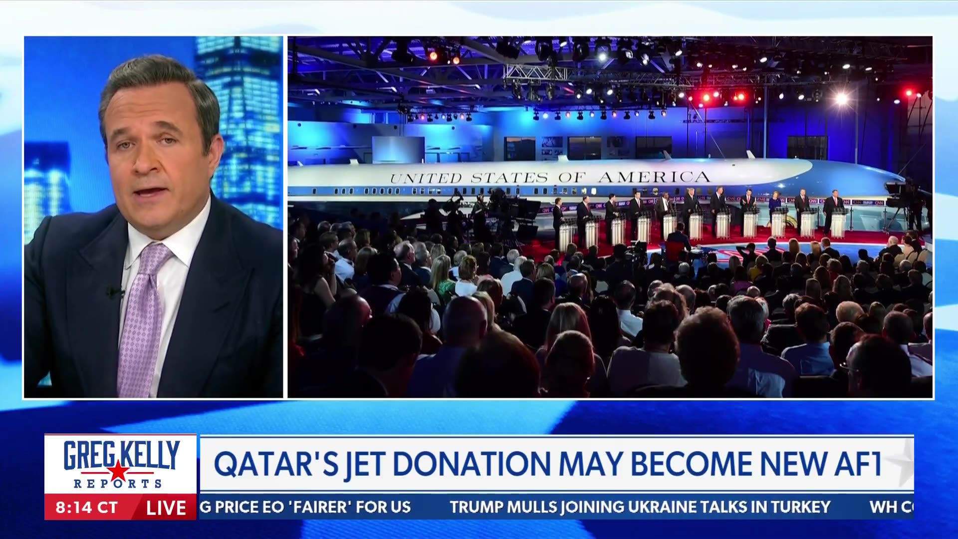 [2025-05-12] Greg Kelly: New Air Force One 'great deal' for America