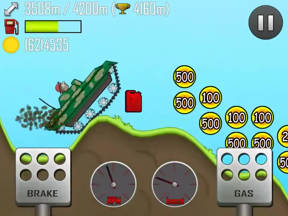 Hill Climb Racing, Super Offroad, Countryside, 10310m, Part 1