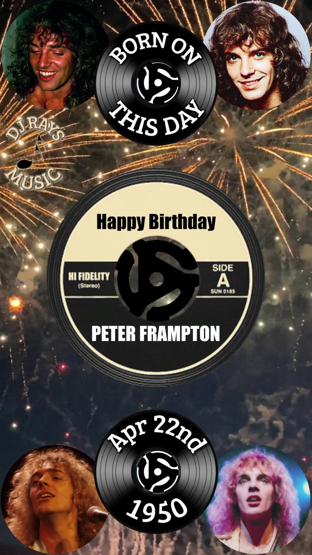 HAPPY BIRTHDAY to PETER FRAMPTON!