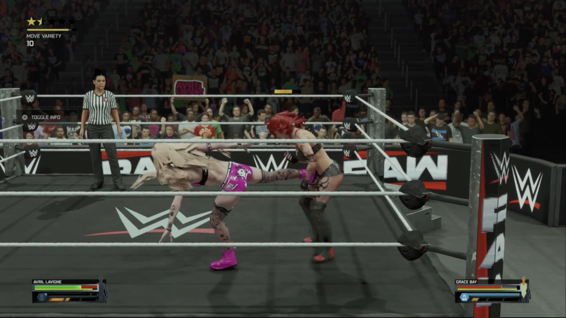 wwe 2k25 universe mode Raw Womens 19