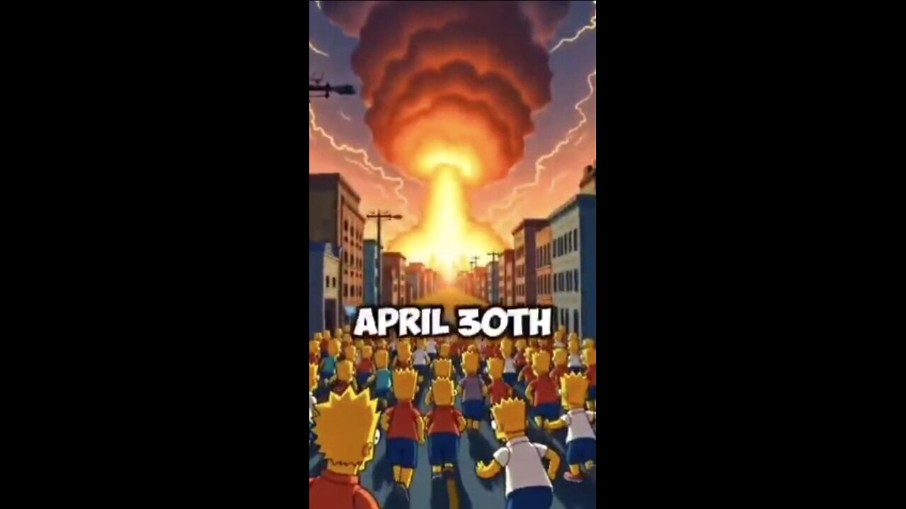 Simpsons Prediction Get ready Apr 30 2025