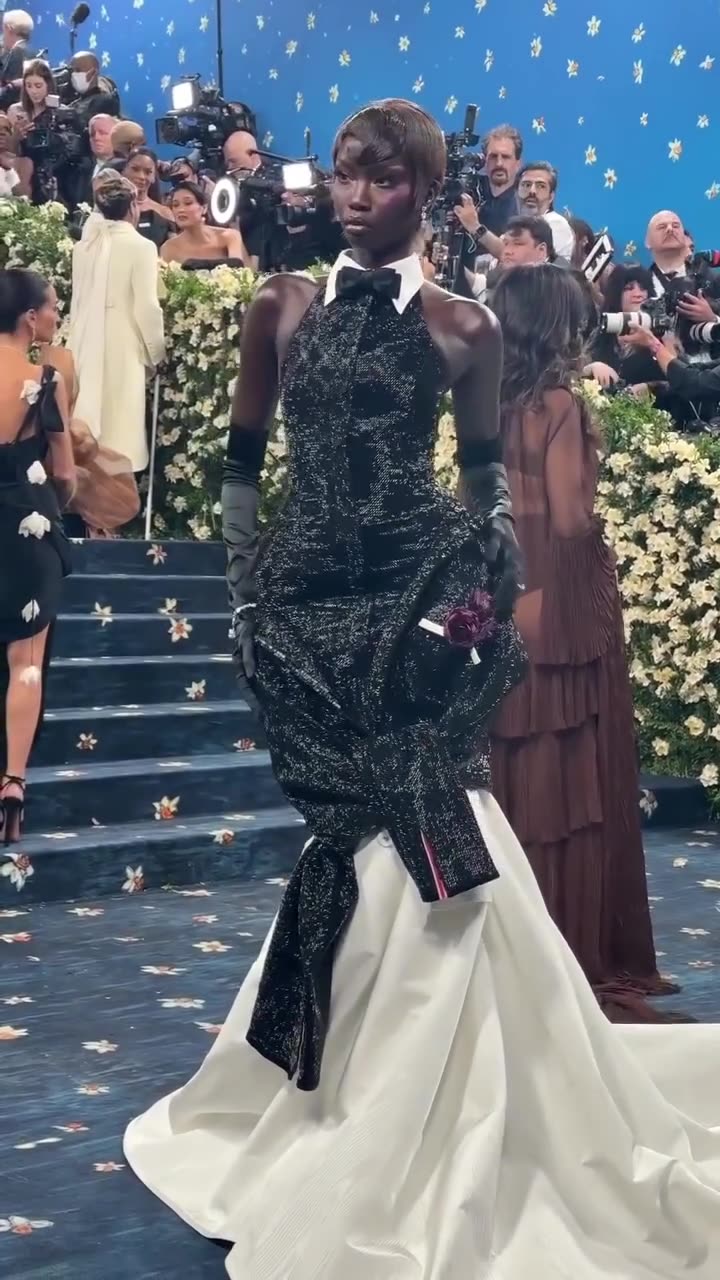 The Anok Yai Effect!! Met Gala 25 #anokyai #metgala #metgala25 #supermodel