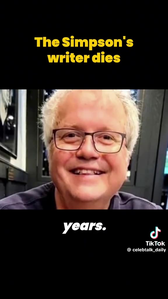 Steve Pepoon The Writer For The SIMPSONS Dies At Age 68..🧐Is This The ...