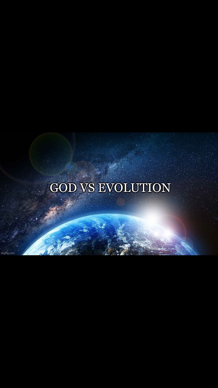 God vs Evolution. #God #atheism