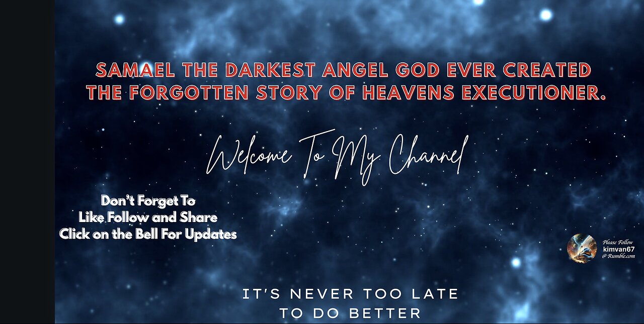 Samael The Darkest Angel God Ever Created, The Forgotten Story of ...