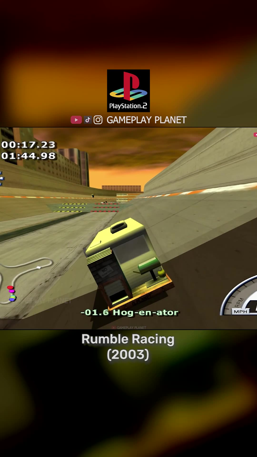 Nostalgia🥰 Rumble Racing HD (2001) PS2 Gameplay